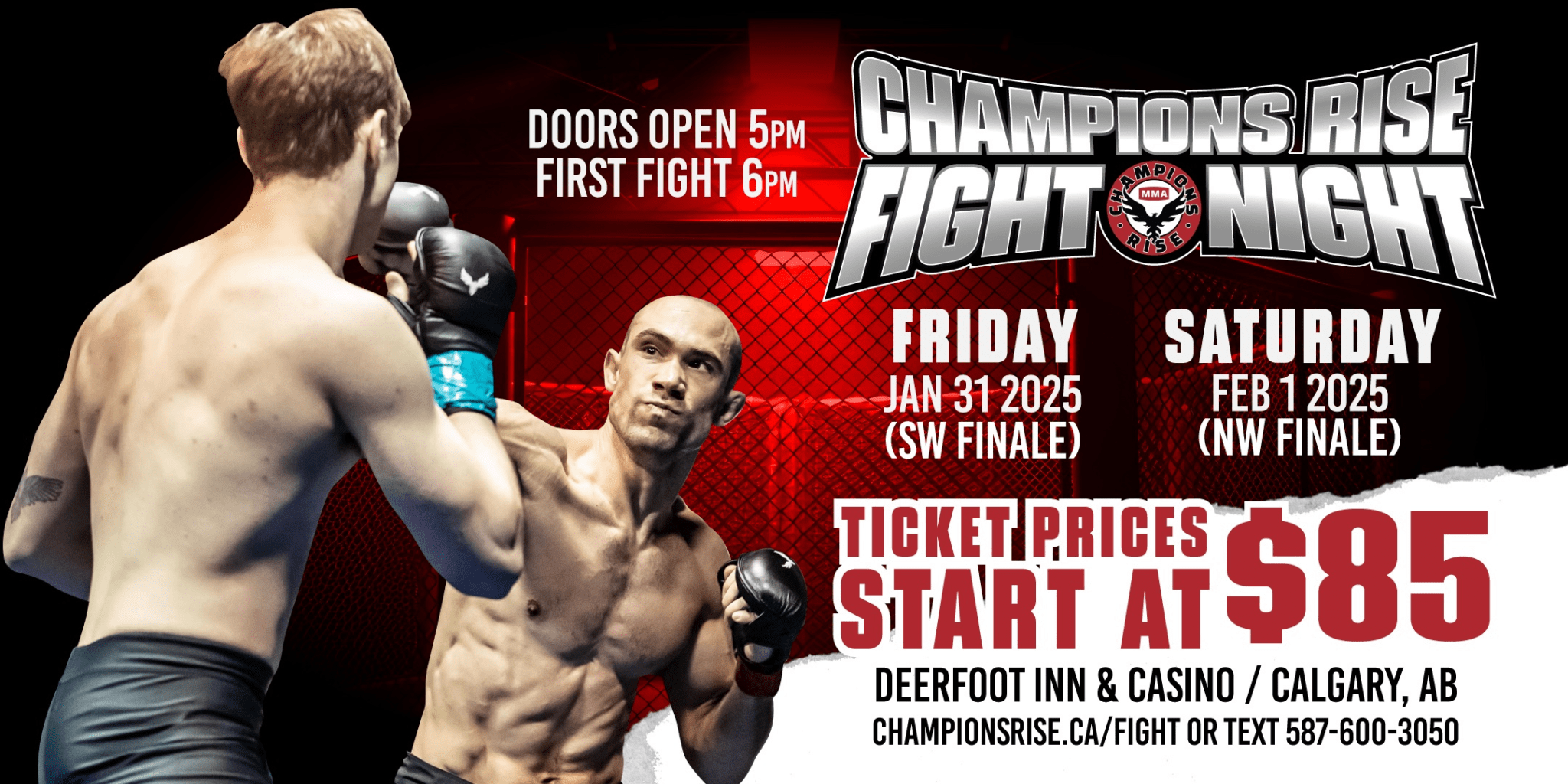 Champions Rise – Fight Night - Deerfoot Inn & Casino