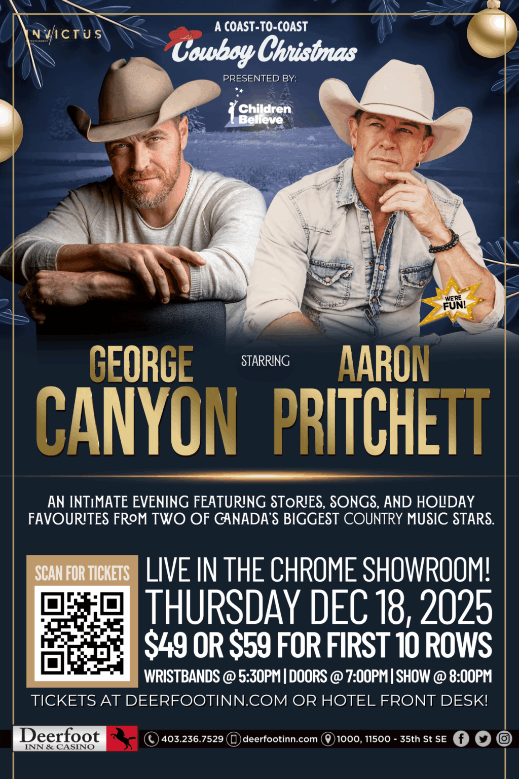 A Coast-to-Coast Cowboy Christmas – George Canyon & Aaron Pritchett ...